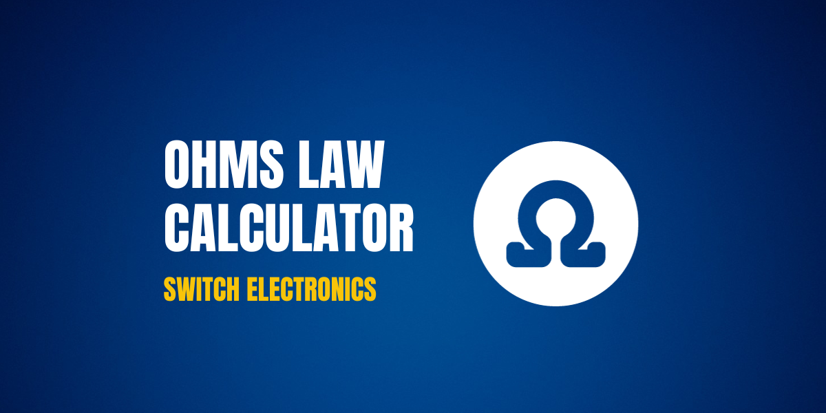 Easy to use Ohms Law Calculator — Maplin Pro | Your One Stop Component Shop
