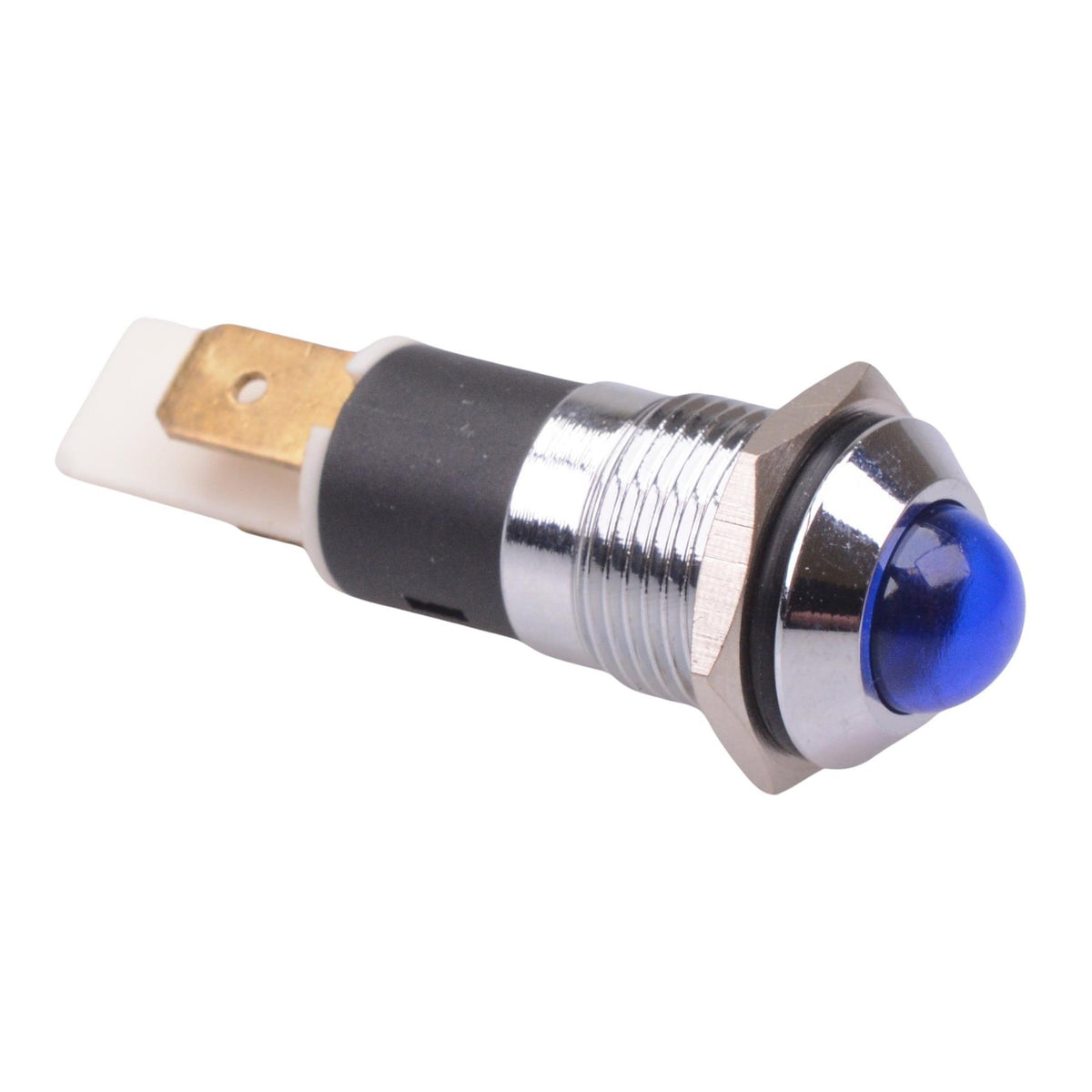 Blue LED 14mm Metal Panel Indicator 24V — Maplin Pro | Your One Stop ...