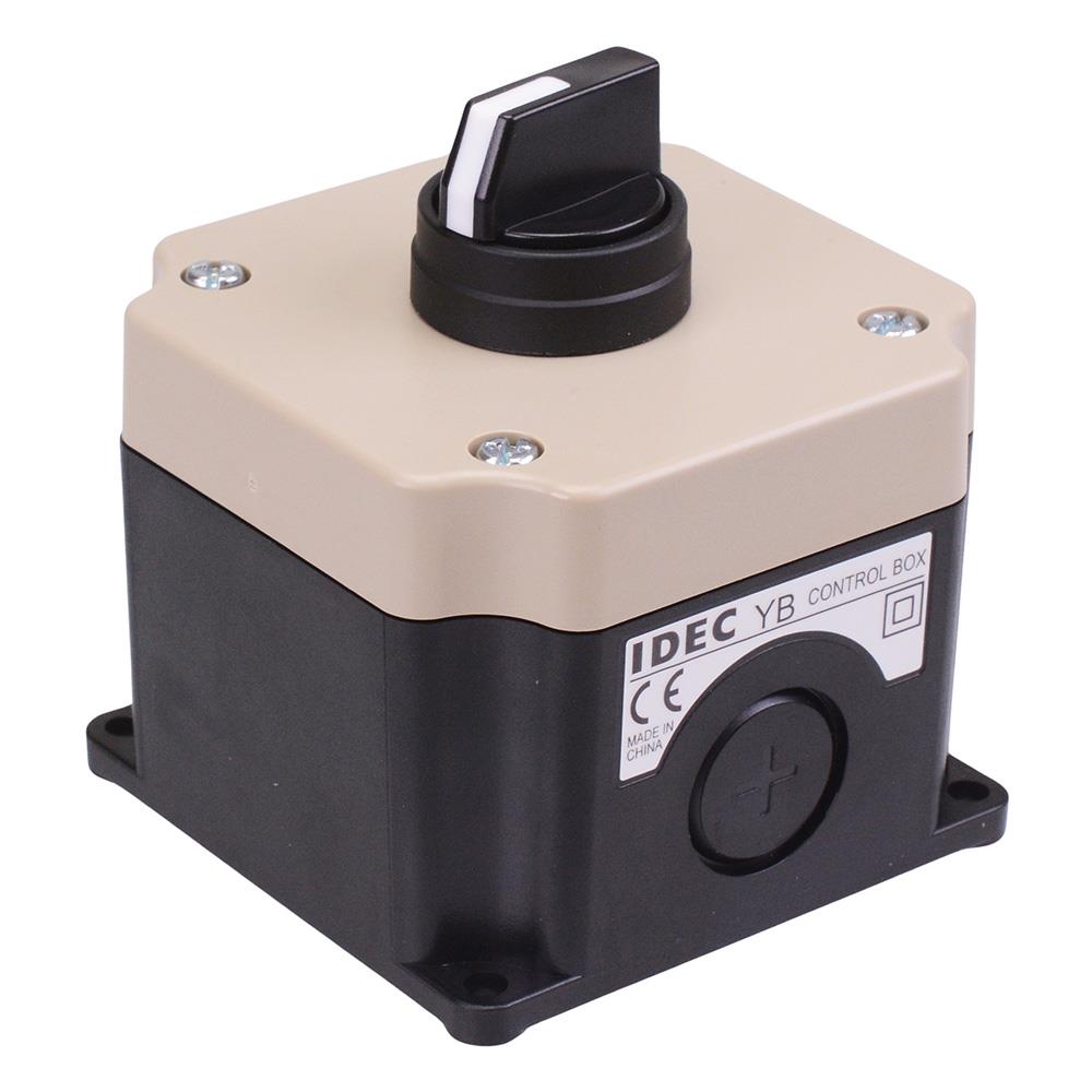 IDEC 22mm 2 Position Maintained Selector Switch Control Station 1NO-1N ...