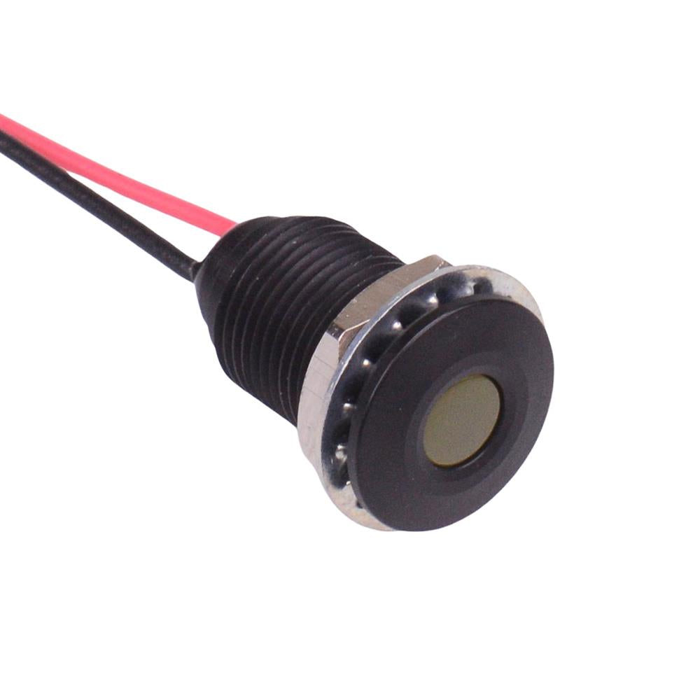 Q10F5ANXXY12E Yellow 10mm 12VDC LED Panel Indicator IP67 APEM — Maplin ...