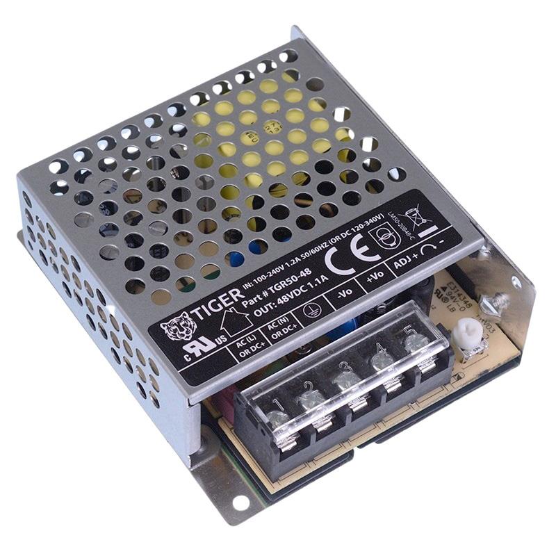 48VDC 1.1A 50W Industrial Enclosed Power Supply — Maplin Pro | Your One ...