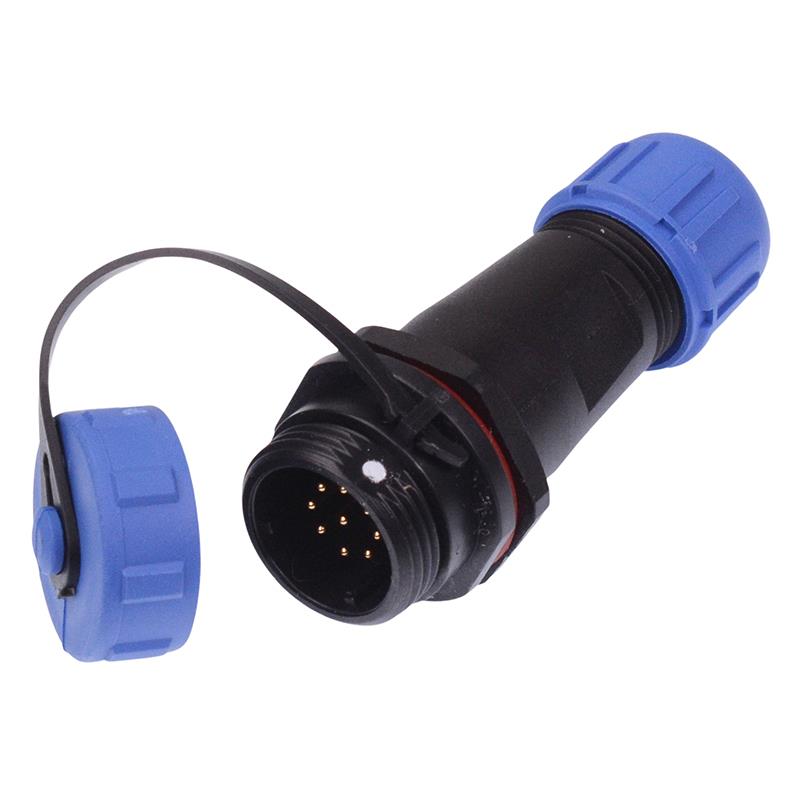 9 Pin Waterproof Male Socket Cable Connector IP68 — Maplin Pro | Your ...