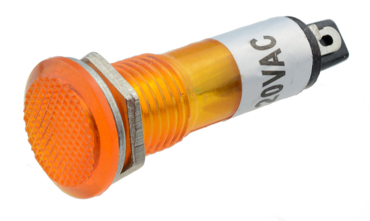 Amber 10mm Pilot Indicator Light 220V — Maplin Pro | Your One Stop ...