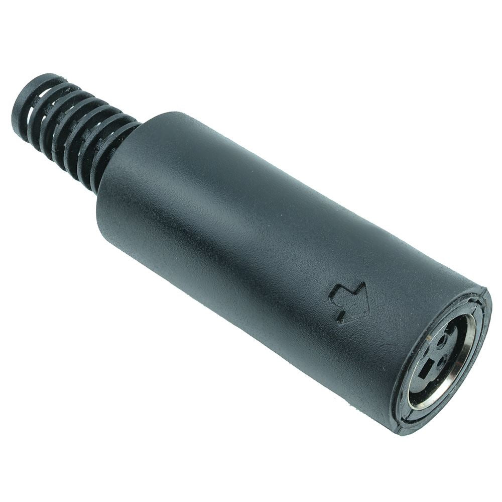 3-Pin Mini DIN Socket Connector — Maplin Pro | Your One Stop Component Shop