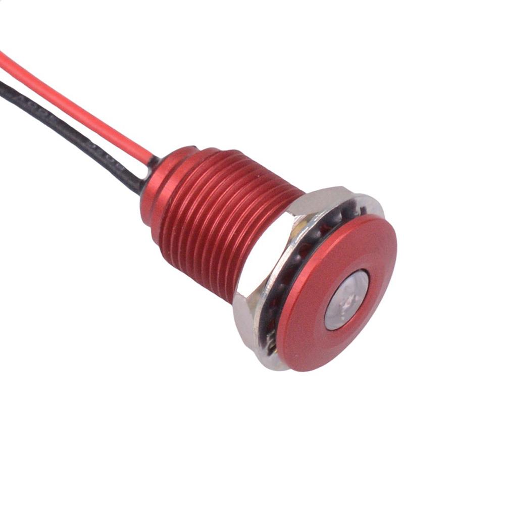 Q10F5ARXXSR02E Super Bright Red 10mm 2.2VDC LED Panel Indicator IP67 A ...