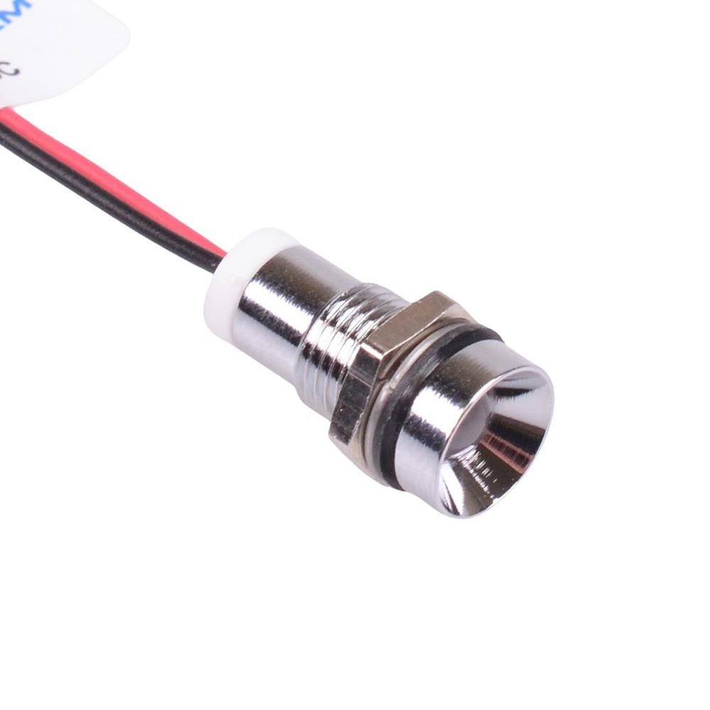 Q8R7CYYRG02E Red / Green Recessed 8mm LED Panel Indicator IP67 APEM ...