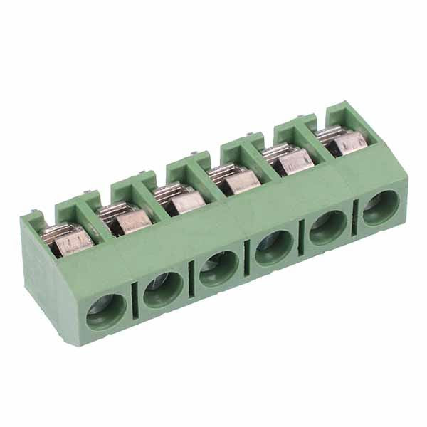 6-Way 5mm PCB Terminal Block 10A — Maplin Pro | Your One Stop Component ...