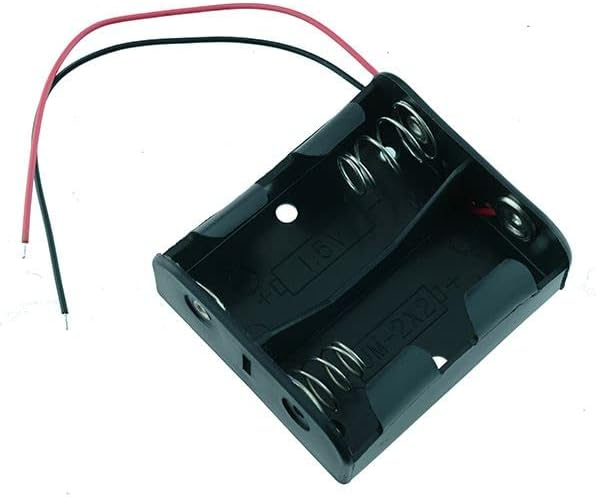 C x 2 Open Battery Holder 150mm Leads — Maplin Pro | Your One Stop ...