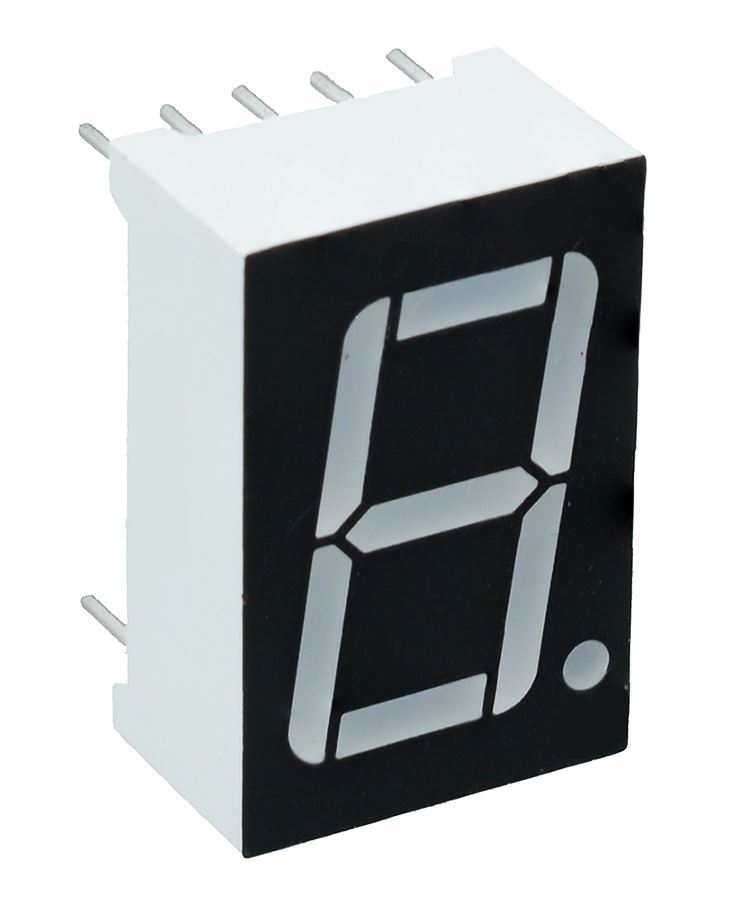 White 0.56" Seven Segment Display Cathode LED — Maplin Pro | Your One ...