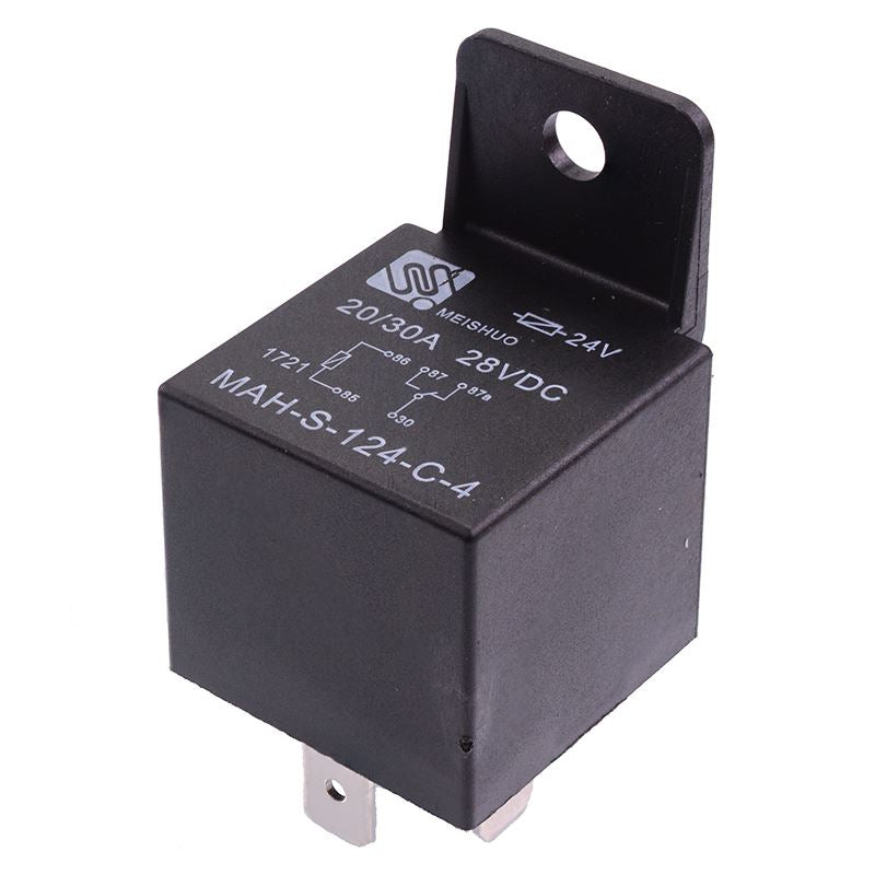 24V SPDT Mini Automotive Relay Bracket 40A MAH-S-124-C-4 — Maplin Pro ...