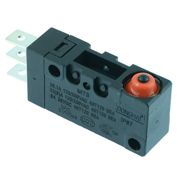Push Button Waterproof Microswitch SPDT 10A IP67 — Maplin Pro | Your ...