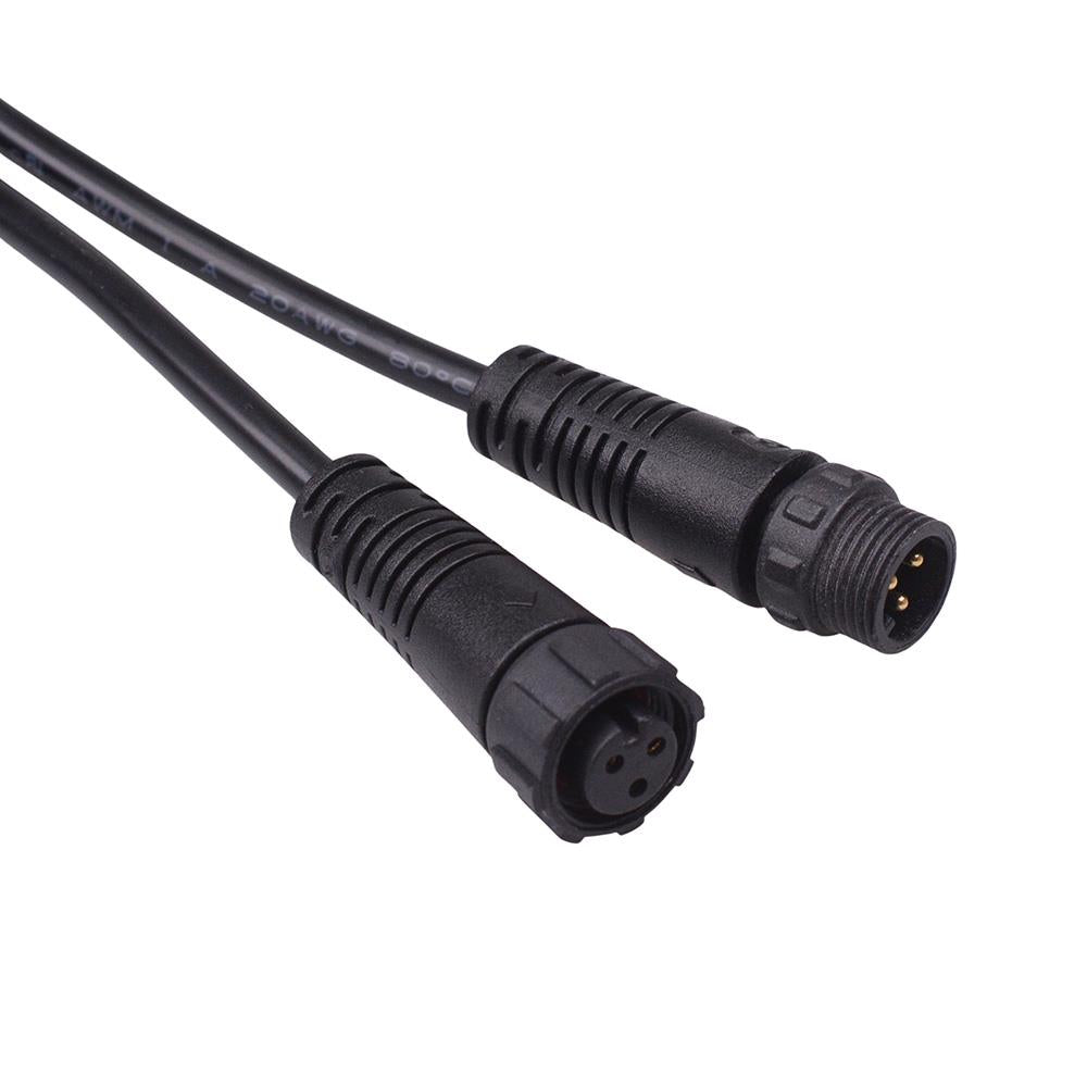 Pair Male + Female 3 Pole Lighting Connectors IP60 — Maplin Pro | Your ...