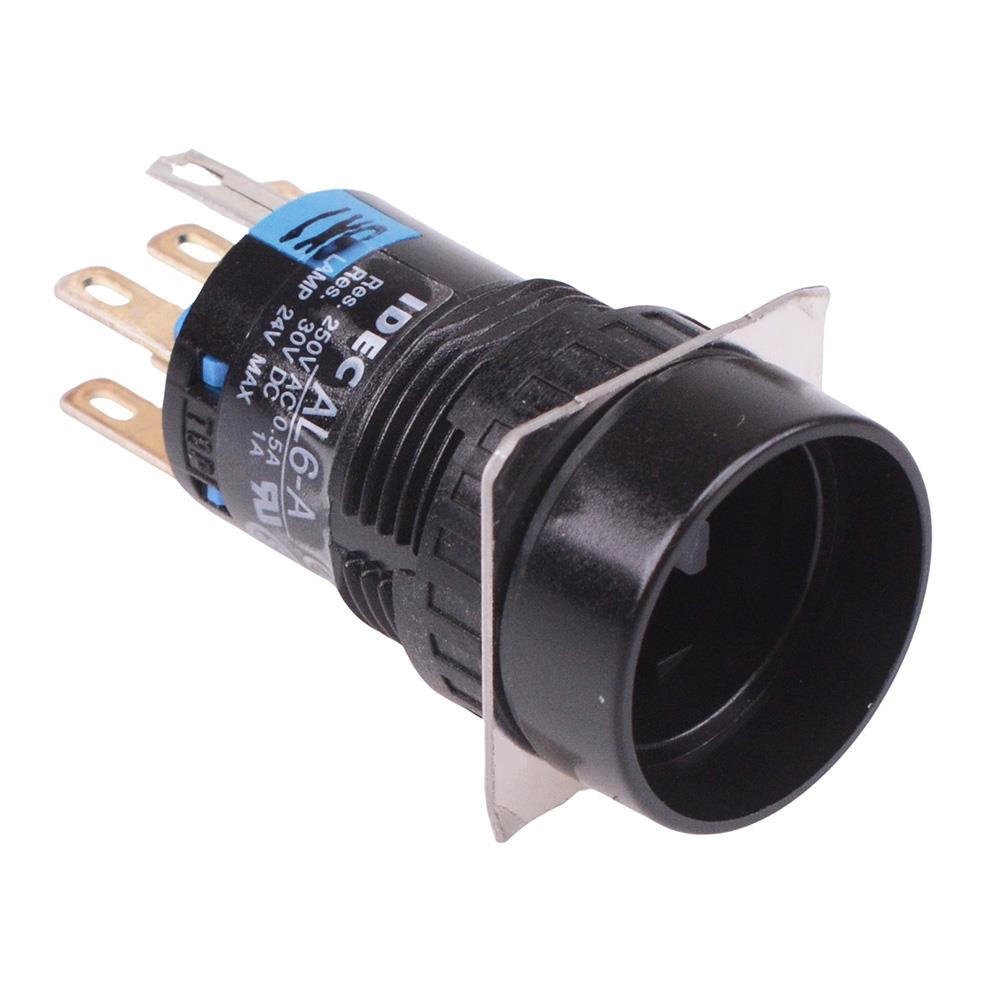 AL6M-M200 16mm Momentary Round illuminated Push Button Body DPDT IDEC — Maplin Pro | Your One ...