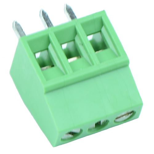 3-Way Terminal Block 2.54mm Pitch 6A — Maplin Pro | Your One Stop ...