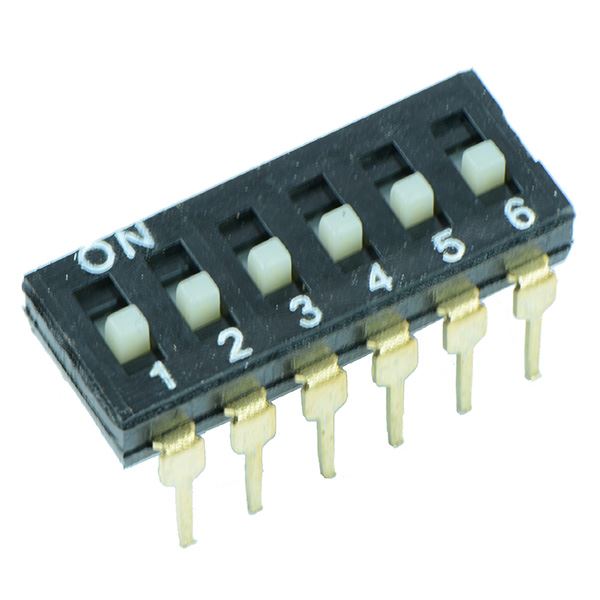 6 Way Low Profile DIL Switch — Maplin Pro | Your One Stop Component Shop