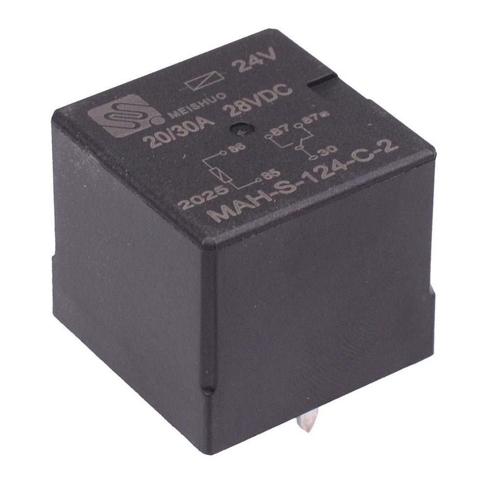 24V SPDT Mini Automotive PCB Relay 40A MAH-S-124-C-2 — Maplin Pro ...