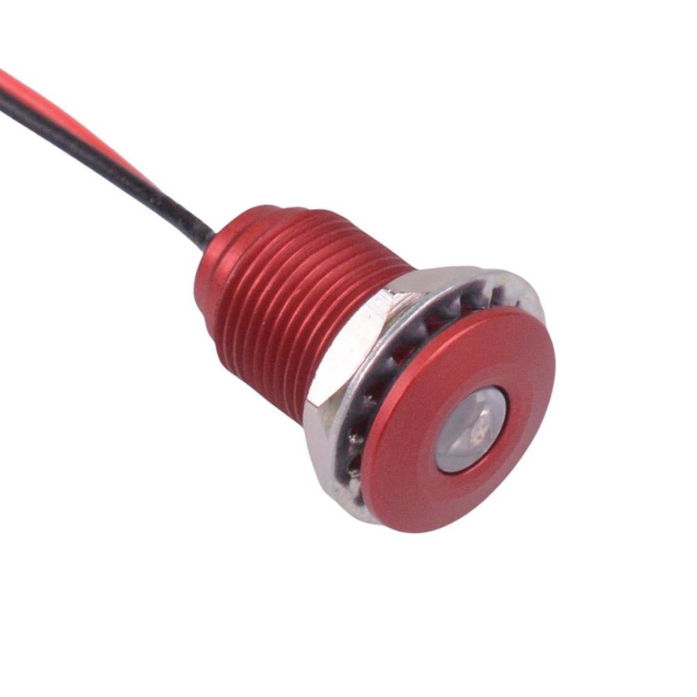 Q10F5ARXXSR12E Super Bright Red 10mm 12VDC LED Panel Indicator IP67 AP ...