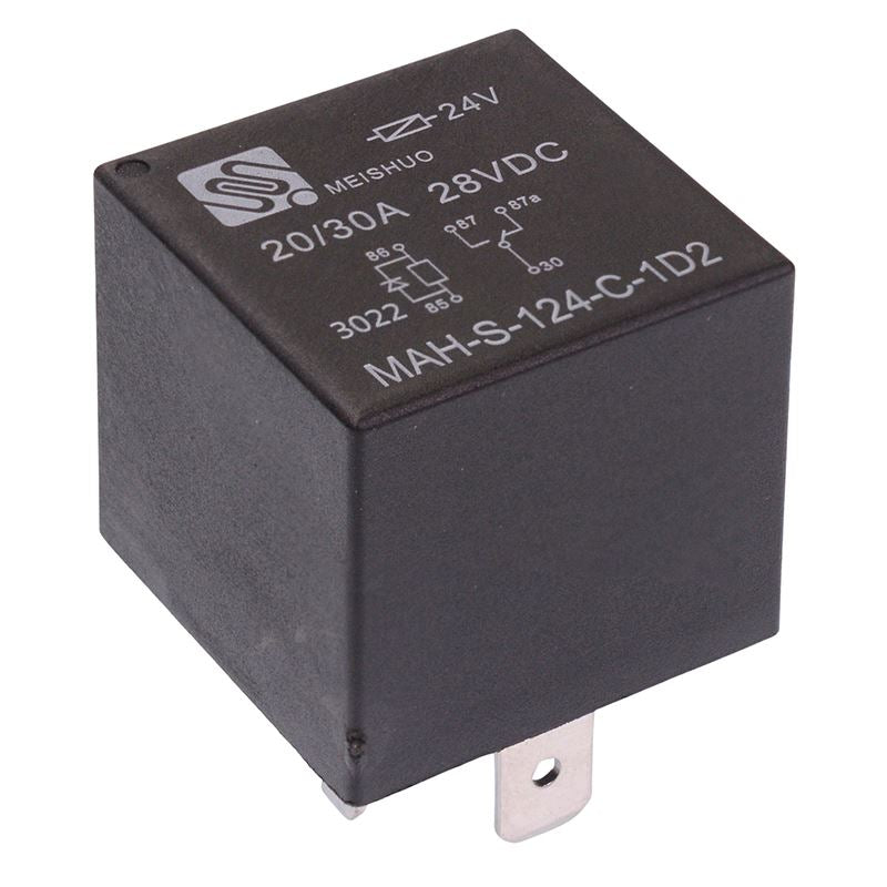 24V SPDT Mini Automotive Relay Diode 40A MAH-S-124-C-1D2 — Maplin Pro ...