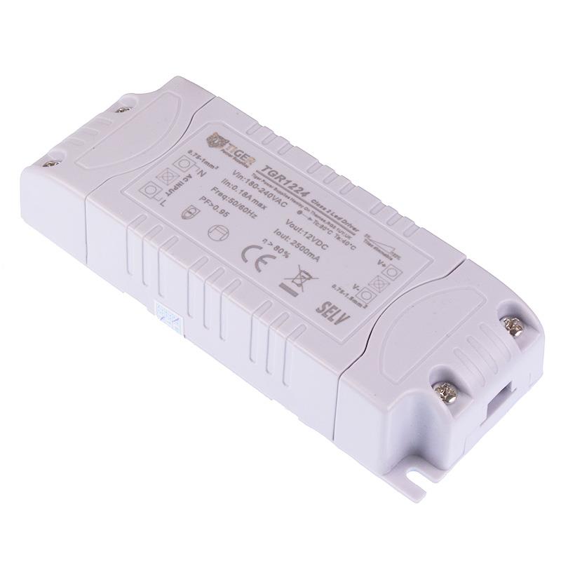 30W 12V 2.5A Dimmable LED Driver Power Supply — Maplin Pro | Your One ...