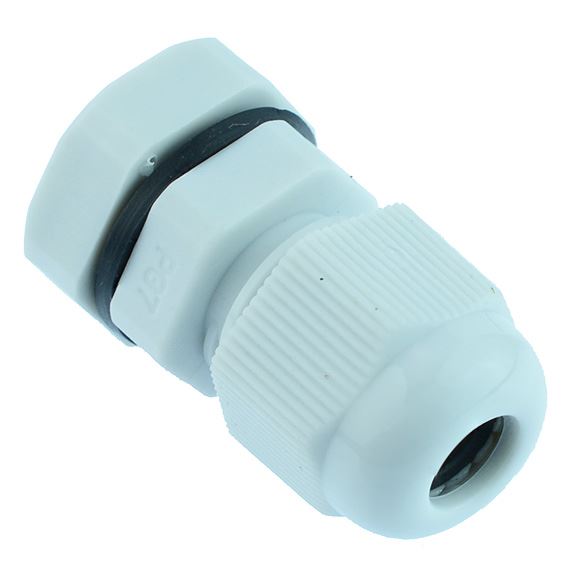PG7 Grey Nylon Cable Gland IP68 — Maplin Pro | Your One Stop Component Shop