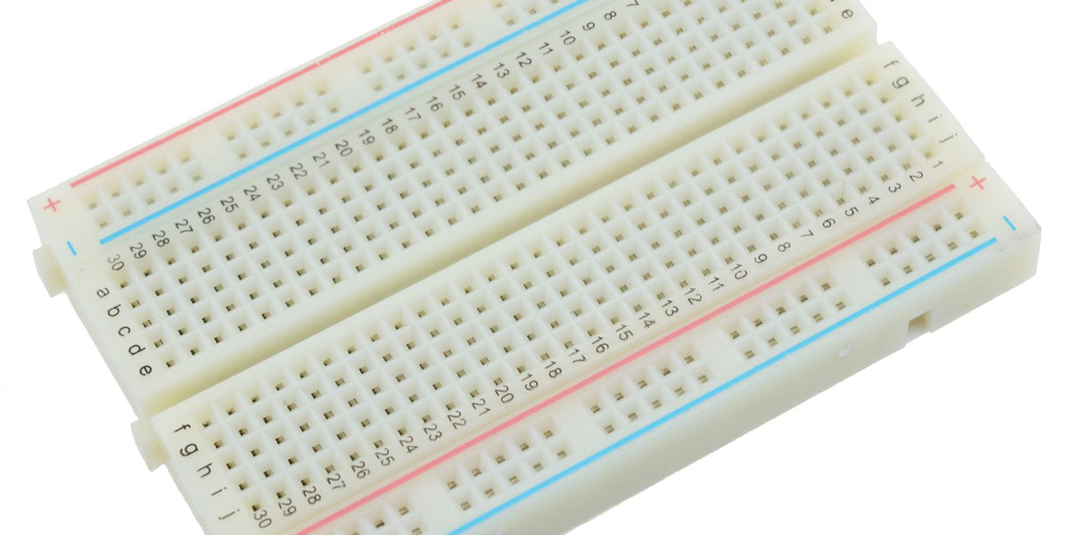 400 Point Solderless PCB Breadboard — Maplin Pro | Your One Stop ...