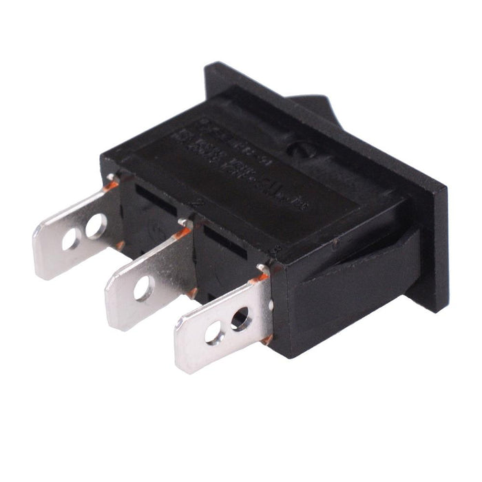 On-On Rectangle Rocker Switch SPDT 10A 250VAC R13-91C-01 — Maplin Pro ...