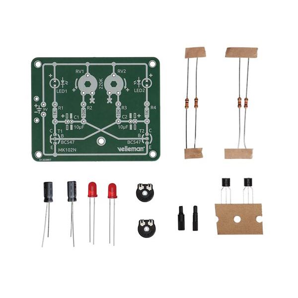 Educational Flashing LEDs Soldering Kit WSL212 — Maplin Pro | Your One ...